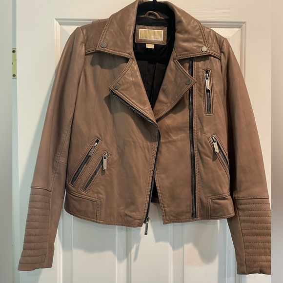 MICHAEL Michael Kors | Jackets & Coats | Michael Kors Leather Jacket ...